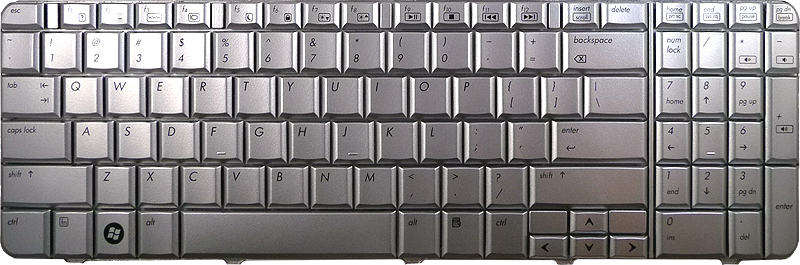 HP G Series HPG70 (Silver) Laptop Keyboard Keys